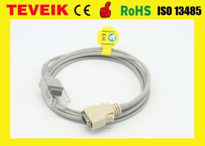 China Kabel van de de sensorspo2 Adapter van lidstaten LNCS van de fabrieksprijs de Opnieuw te gebruiken, Speld 14 aan Vrouwelijke de Uitbreidingskabel van DB9 Te koop