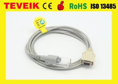 China Kabel van de de sensorspo2 Adapter van lidstaten LNCS van de fabrieksprijs de Opnieuw te gebruiken, Speld 14 aan Vrouwelijke de Uitbreidingskabel van DB9 Te koop