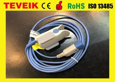 China Sensor adulto, 10ft, 8pin para MP20, MP30, MP50, VM4 e etc. do grampo SpO2 do dedo de HP à venda