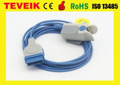China Material compatível do sensor 11pin TPU do adulto Spo2 do Nell-núcleo de GE Ohmeda um comprimento de 10 Ft à venda