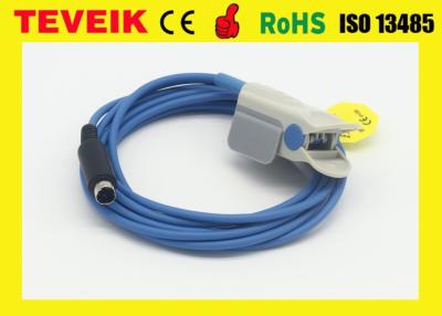 China 0020-00-071-01 o sensor adulto do dedo spo2 de Datascope com RUÍDO 8Pin para Accusat, Accutor 3/4 sentou-se à venda