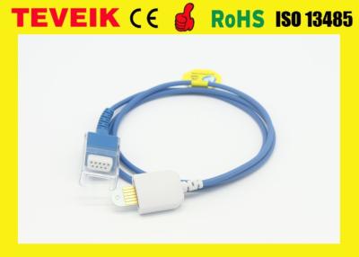 China Mevrouw spo2 sensoradapterkabel, Ms 6pin naar DB9 vrouwelijke Spo2-verlengkabel compatibel met LNCS-sensor Te koop