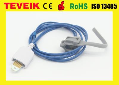 China Cable de la punta de prueba del sensor del ms LNOP DCI 6pin SpO2 para el abrigo del recién nacido, los 3ft/TPU en venta