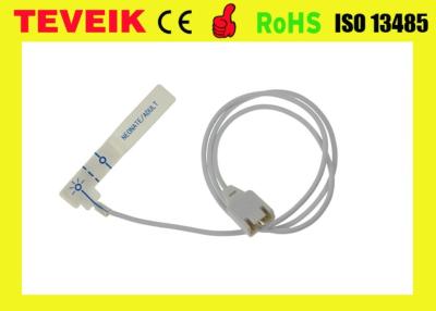 China Wegwerf-SpO2 Sensor erwachsenen Neugeborenen Frau 1776, 0.9m, DB7pin, microfoam zu verkaufen