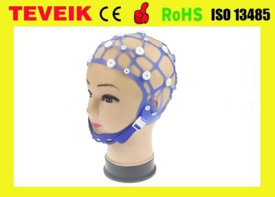 Cina Separando il cappello di elettroencefalogramma, rifornimento medico del cappuccio dell'elettrodo del eeg di 20 cavi dal teveik in vendita