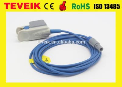 China Sensor Spo2 Mindray reusável do grampo adulto do dedo para o cabo médico do Pin 10ft de PM6000 Redel 6 à venda