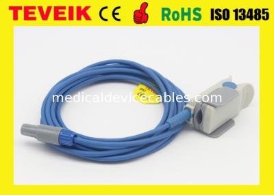 Cina Sensore compatibile SpO2, cavo medico di MS3-109069 Edan della clip del dito di Readel 6pins Audlt in vendita