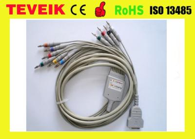 Cina Cavo di elettrocardiogramma di GE Marquette con integrato 10 leadwires per la st 500/1100 del MACKINTOSH del MACKINTOSH di MicroSmart 1200/1200 in vendita