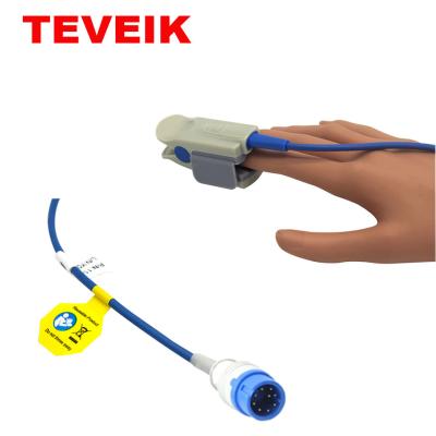 China Om 9 Speld Opnieuw te gebruiken Spo2 Sensor/de Sensor van de Vingerzuurstof voor Geduldige Monitor, IS013485 Te koop