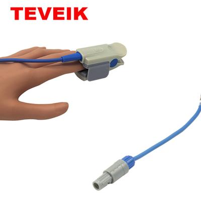 China Sensor reutilizable adulto Spo2 Redel del monitor de Mindray 6 Pin Sensor spo2 en venta