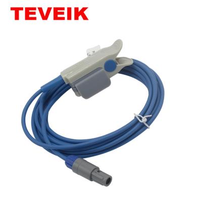 China Sensor reutilizable adulto Spo2 Redel del monitor de Mindray 6 Pin Sensor spo2 en venta
