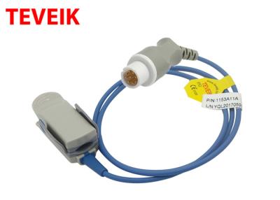 China Ponta de prova adulta do oxímetro do pulso do grampo do dedo em volta de Pin 9 para o equipamento médico à venda