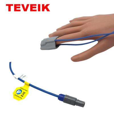 China Cabo h100 6pin do sensor do modul do OEM spo2 de Mindray/Edan Pediatric Soft Tip à venda