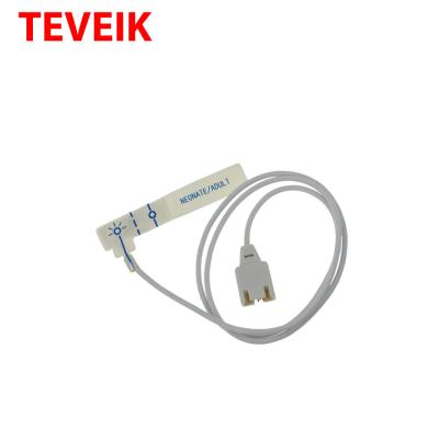 China Infant  Disposable SpO2 Sensor LNCS Neo Sensor Cable, MicroFoam for sale