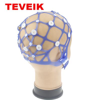 China 20 Electrode Channel EEG Hat Multi Size Reusable Silicone Without Electrode for sale