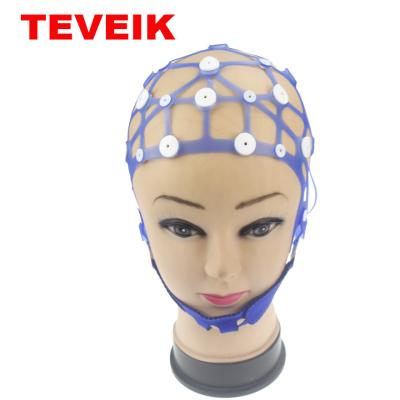 China 20 Electrode Channel EEG Hat Multi Size Reusable Silicone Without Electrode for sale