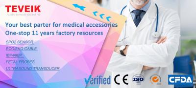 China Sensor SpO2 für Art 3ft DB 7pin des Ninon-Patientenmonitorneugeborenen wrap/Y zu verkaufen