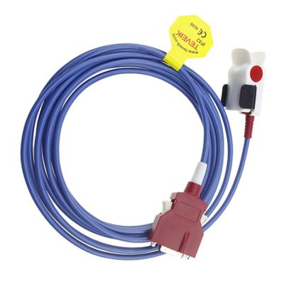 China análogo reutilizable del sensor Spo2 el 10ft de 11p TPU para el monitor paciente de GE Ohmeda en venta
