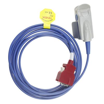 China análogo reutilizable del sensor Spo2 el 10ft de 11p TPU para el monitor paciente de GE Ohmeda en venta