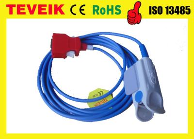 China Preço de fábrica do sensor adulto do oxímetro Spo2 do pulso do grampo do dedo do MS 20pin para o monitor Rad-5,6,7,8 paciente à venda