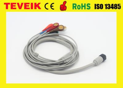 Cina GE medico Marquette Holter 5 Leadwires intorno 7 al cavo del perno ECG con la rottura per il monitor paziente in vendita
