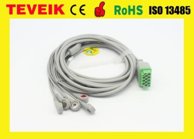 Cina Prezzo di fabbrica medico riutilizzabile di un pezzo GE Marquette 5 cavi ECG cavo per monitor paziente Dash 4000 in vendita