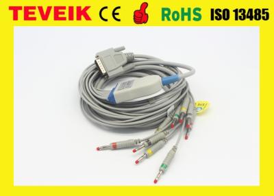 Cina Cavi per Cardiofax, 40Pin 12 canali, cavo di elettrocardiogramma di Nihon Kohden di NK ECG in vendita