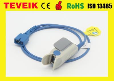 China Preço baixo da fábrica do sensor pediatra reusável do grampo Spo2 do dedo do DB 7pin do nell-núcleo, material de TPU à venda