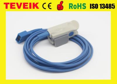 China Preço baixo da fábrica do sensor pediatra reusável do grampo Spo2 do dedo do DB 7pin do nell-núcleo, material de TPU à venda