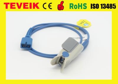 Cina sensore riutilizzabile spo2 per il cavo pediatrico adulto del sensore di DB 7pin spo2 della clip 3ft del dito del monitor paziente di Contec in vendita
