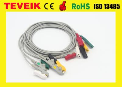 Cina Il cavo 700-0006-09 del dispositivo ECG del monitor paziente di SPACELABS 5 cavi taglia l'IEC in vendita