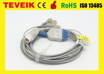 Cina Cavo medico di HP One Piece Round 12pin 5leads ECG del produttore per il monitor paziente di HP in vendita