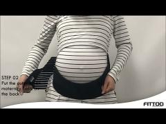 OEM Neoprene 4XL Maternity Pregnant Belly Belt ISO9001 Back Support Girdle