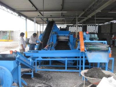 Cina Impianto di riciclaggio amichevole della gomma dello spreco della trinciatrice di Eco che fa la gomma della briciola in vendita