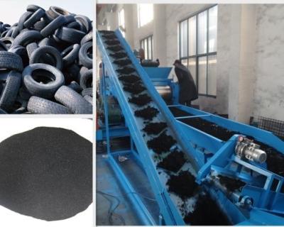 Cina Le macchine di gomma del granulatore di Tiro del veicolo hanno riciclato il sistema di controllo di SpA in vendita