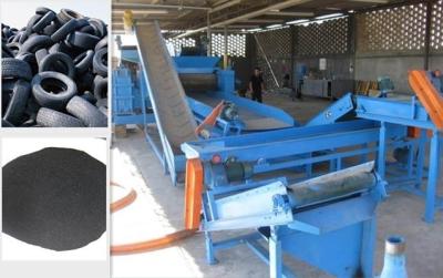 Cina Trinciatrici di gomma dell'asse del doppio dell'attrezzatura di impianto di riciclaggio della gomma dello spreco della briciola in vendita