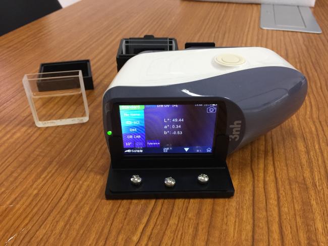 Liquid color comparator spectrophotometer 3nh YS3060 with SCE SCI for liquid powder paste color test