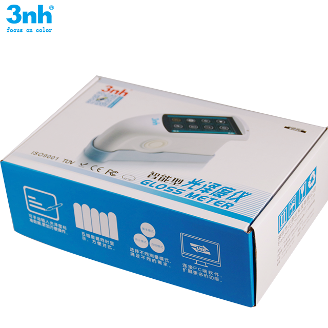 Intelligent Gloss Meter NHG268 3nh Touch Screen Display with GQC6 Software & 20, 60, 85 Degree