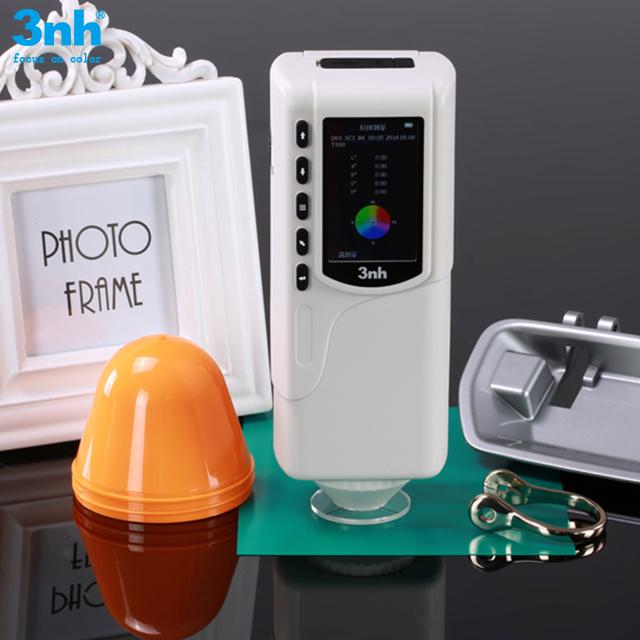 Cheap handheld colorimeter NR110 chroma meter for Powder puff color difference testing