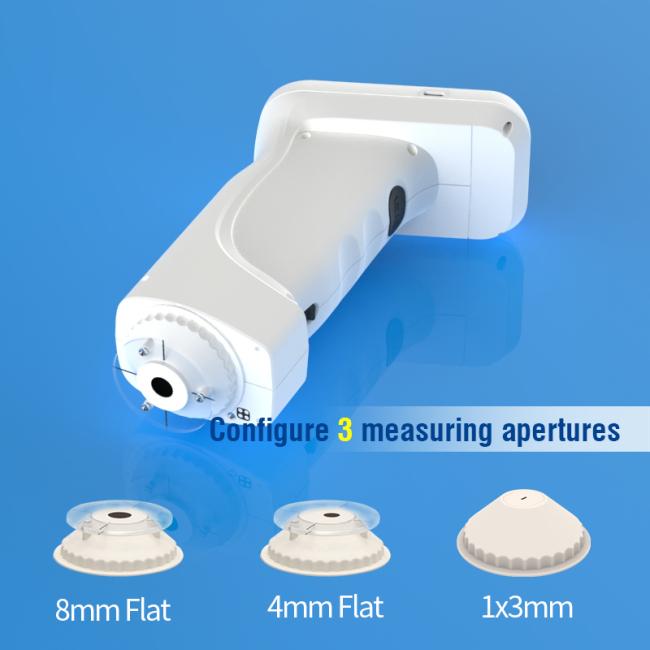 Ausgerüstet mit drei messenden Kalibern größer, um den Beispielmaßbedarf zu erfüllen