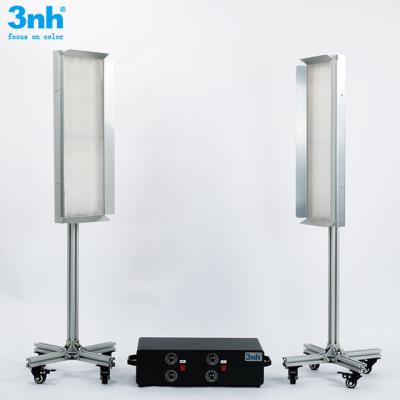 Cina Sorgenti luminose facoltative D65 A TL84 CWF della scatola leggera del materiale di riempimento di fotografia T120-4 quattro in vendita