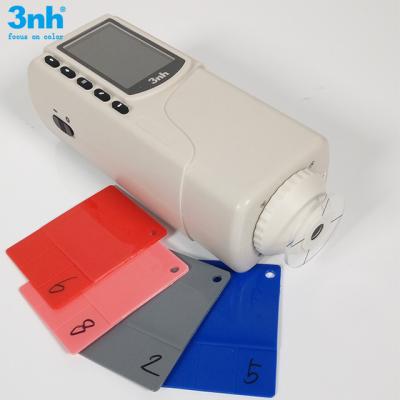 Cina software NR60CP di alta precisione del colorimetro del laboratorio del cacciatore dell'analizzatore di colore 3nh per plastica in vendita