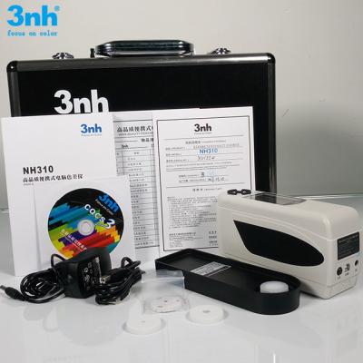 Cina Il metro portatile di differenza di colore, dati di USB del colorimetro del laboratorio del cacciatore di NH310 3nh Port in vendita