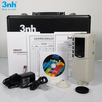 China os dados precisos altos de USB do colorímetro da geometria 3nh da visão 8/D movem para a cópia NR60CP à venda