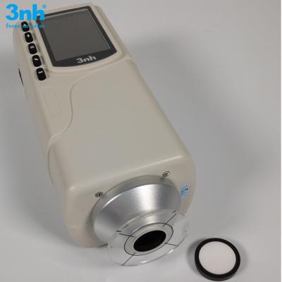 中国 NR20XE 3nhのハンターの実験室の測色計、手持ち型色のメートル45/0の20mm大きい開き 販売のため