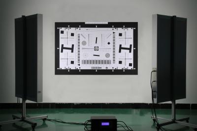Cina Sorgenti luminose della scatola leggera quattro materiali di vetro del materiale di riempimento di fotografia del grafico di prova di risoluzione T120-4 in vendita