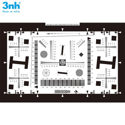 Cina 2x 4000 linee iso 12233 del grafico di prova di risoluzione NE-10-200A per la macchina fotografica del Cctv di 4 Megapixels in vendita