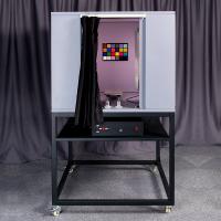 China Silk VC-118-X Resolution Test Chart Adjustable Color Temperature / Luminance Camera Test Cabinet for sale