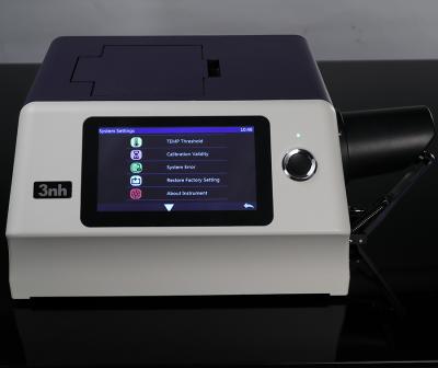 中国 織物色のテストの測色計の分光光度計360nm-780nmの波長3nh YS6060 販売のため