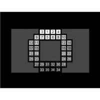 China Digital High Dynamic Range Camera Lens Test Chart OECF 36 Chart SineImage YE0269 for sale